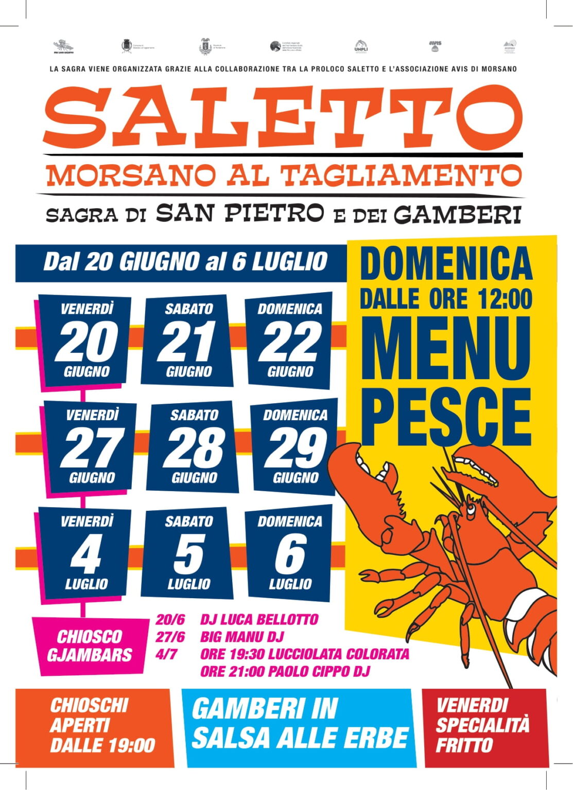 Saletto di Morsano al Tagliamento (PN) - Sagra di San Pietro e dei ...