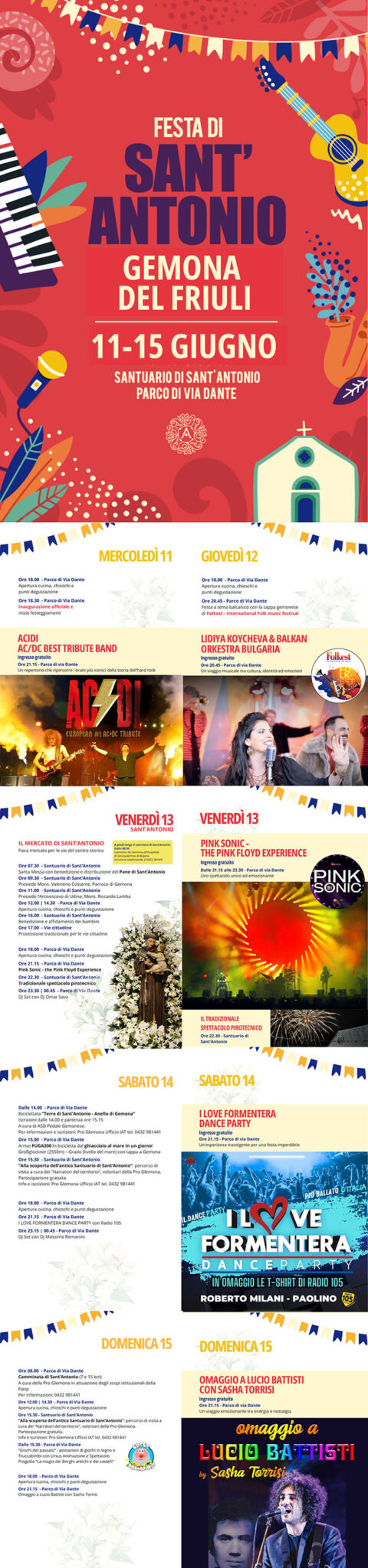 Gemona del Friuli (UD) - Festa di Sant'Antonio - Sagre in Friuli ...