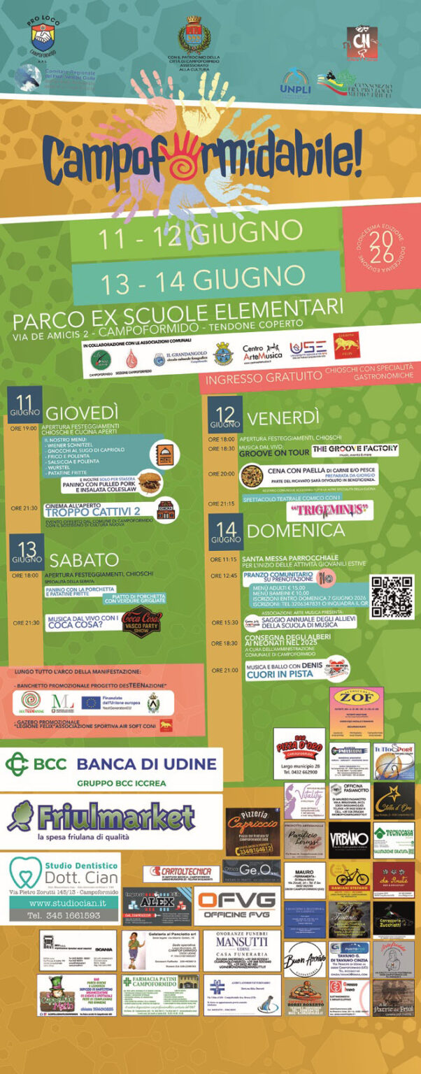 Campoformido (UD) - Campoformidabile 2026 - Sagre in Friuli Venezia ...